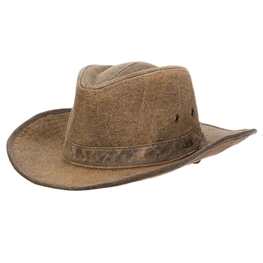 Buckthorn Tarp Cloth Western Outback Hat - Stetson Hats — SetarTrading Hats