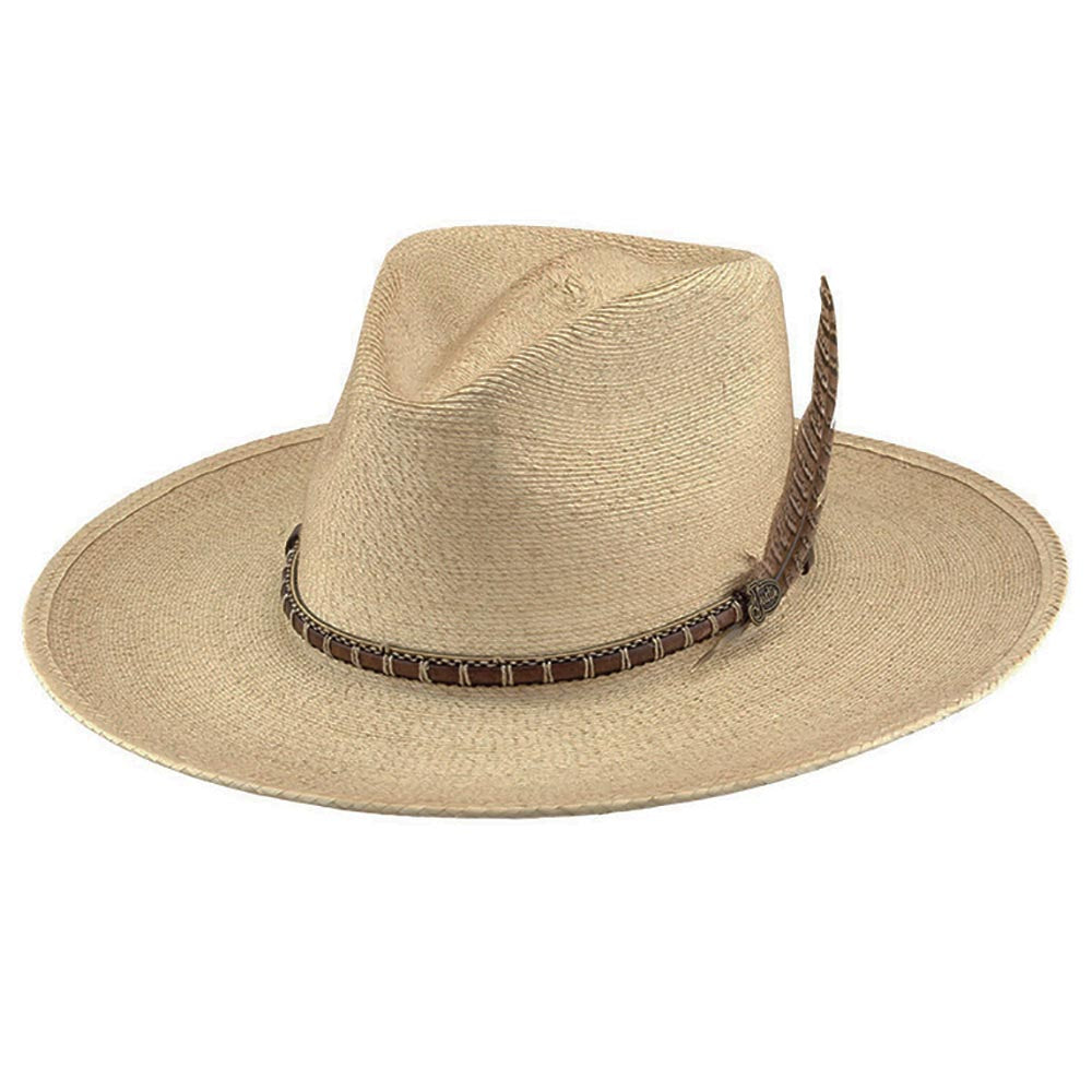 Justin Hats - Travis Fine Palm Wide Brim Hat — SetarTrading Hats