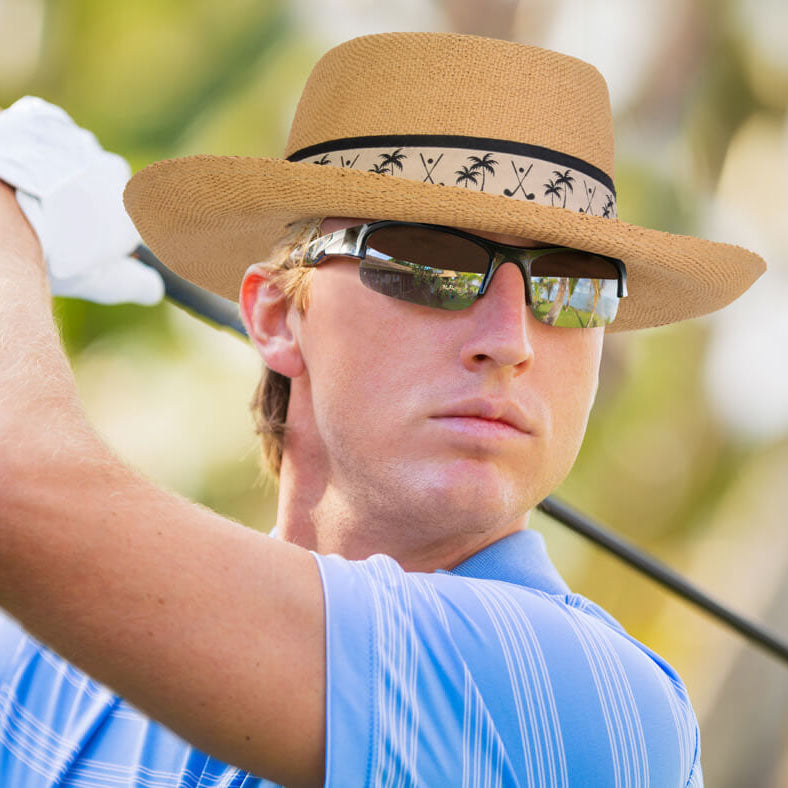 Men's Toyo Gambler with Golf and Palm Tree Band - Tidal Tom Hats ...