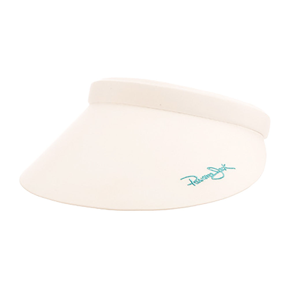 Panama Jack Signature Clip-On Sun Visor, 4" Peak — SetarTrading Hats