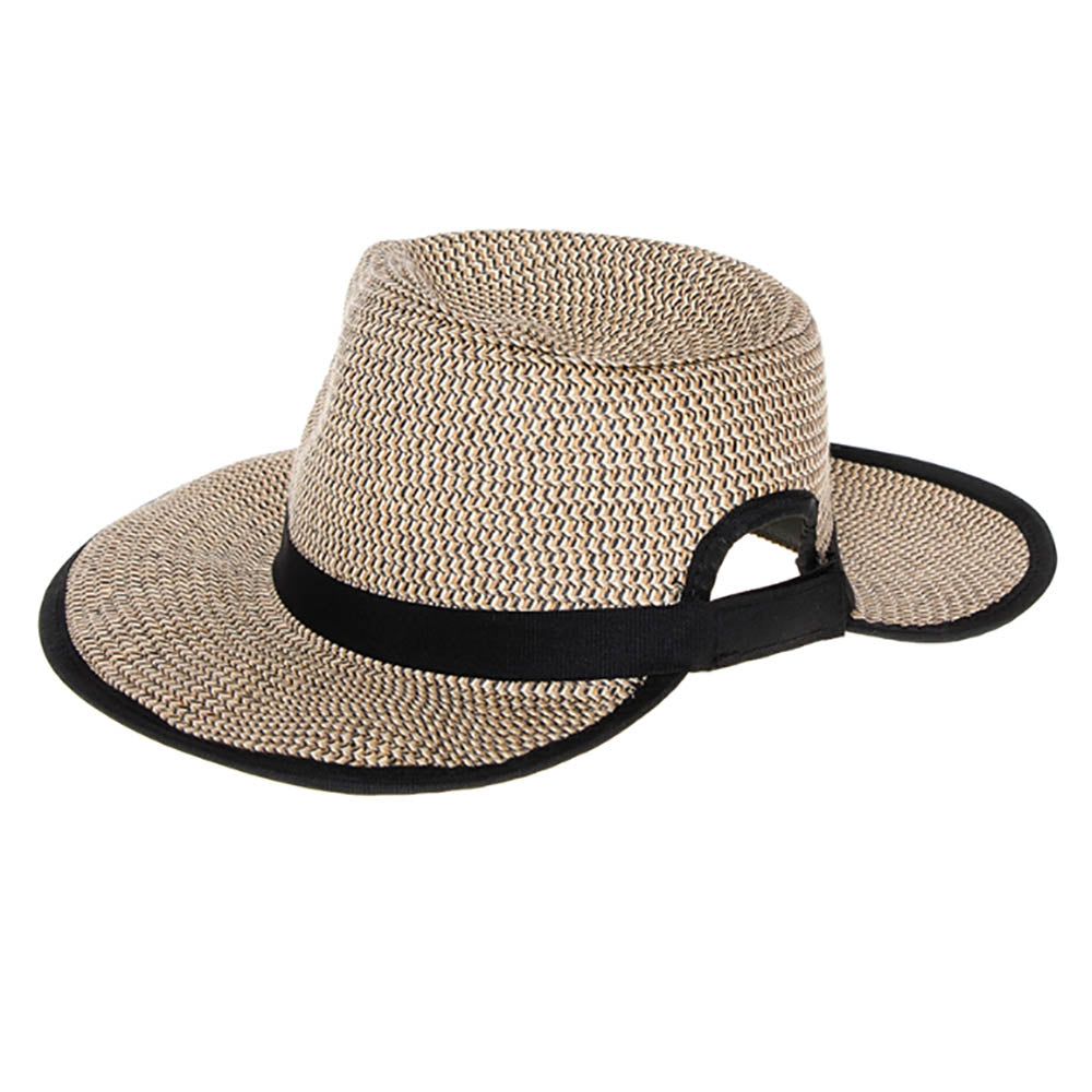 Ponytail Summer Fedora Hat - Boardwalk Style — SetarTrading Hats