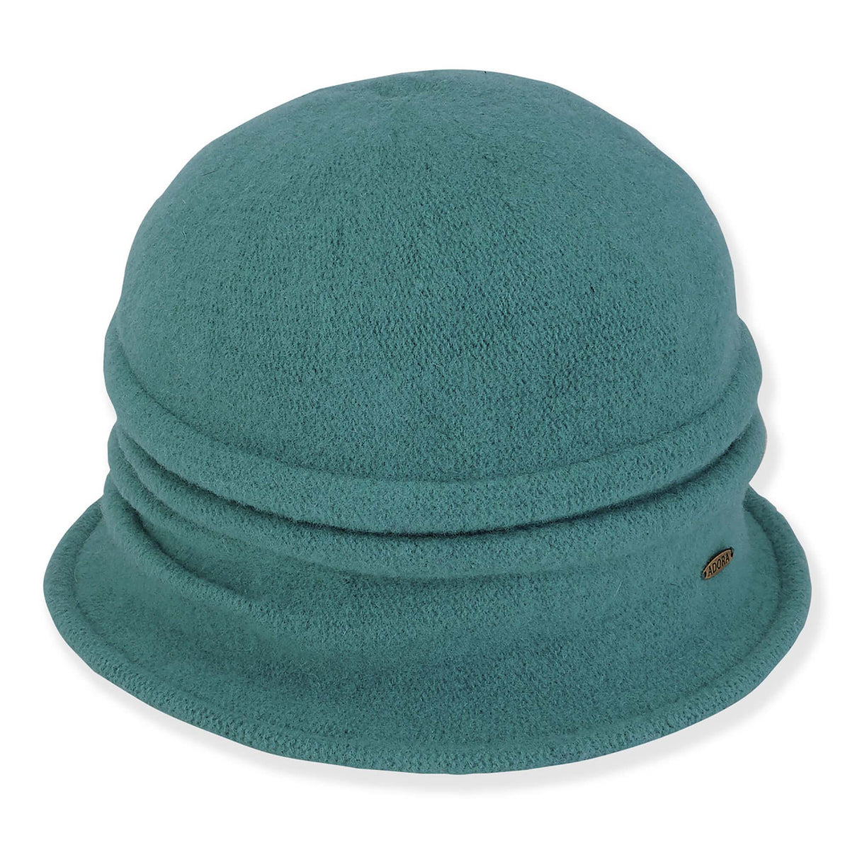 Sienna Pleated Boiled Wool Women's Beanie Hat - Adora® Hats ...