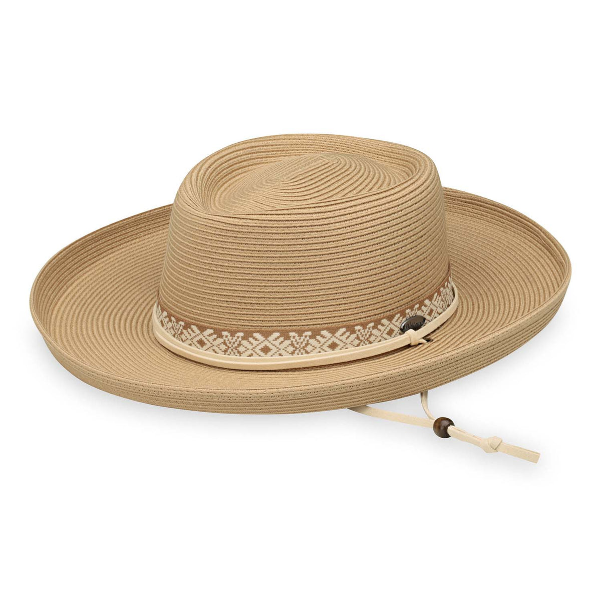 Stevie Pencil Brim Sun Hat with Chin Strap - Wallaroo Hats ...