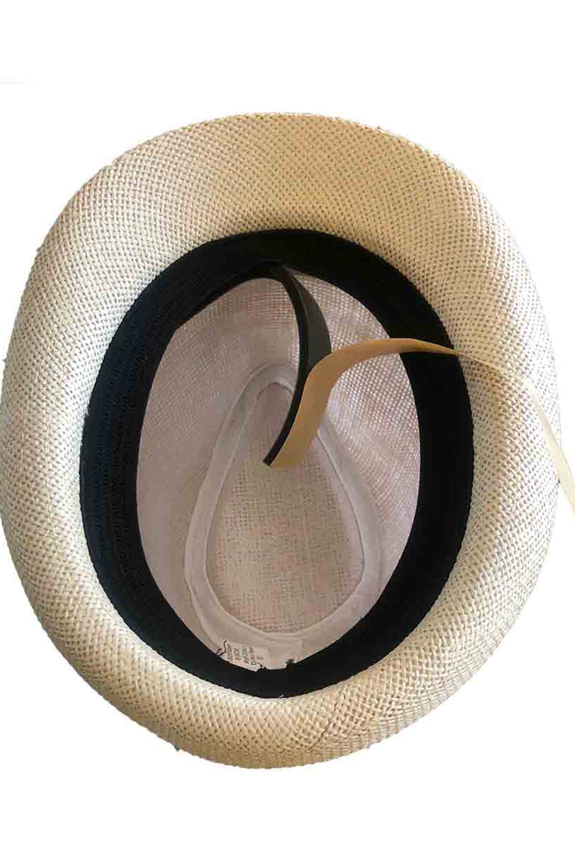 Small Heads Straw Summer Fedora Hat - Milani Hats — SetarTrading Hats
