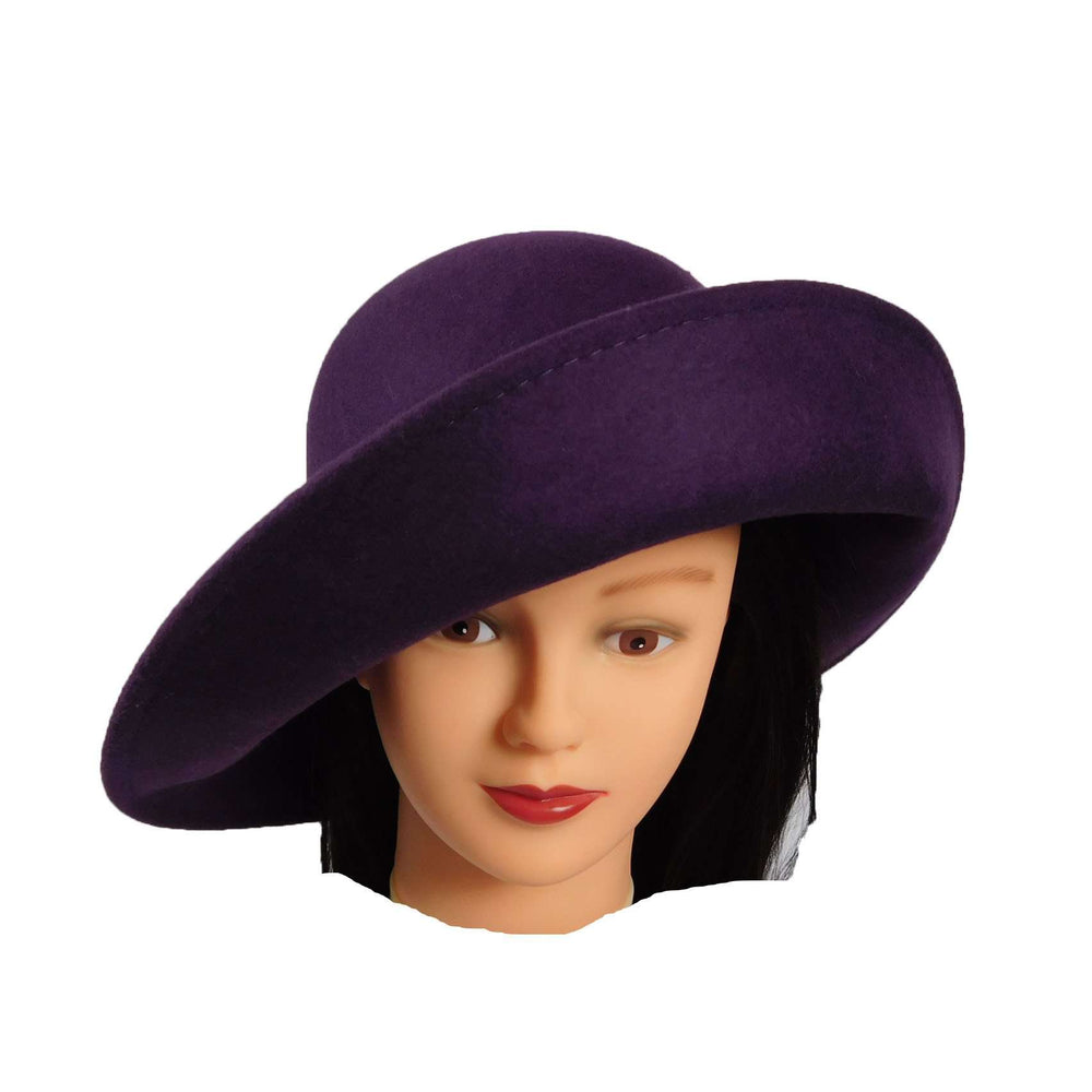 Wool Felt Hat with Shapeable Brim - Scala Hats — SetarTrading Hats