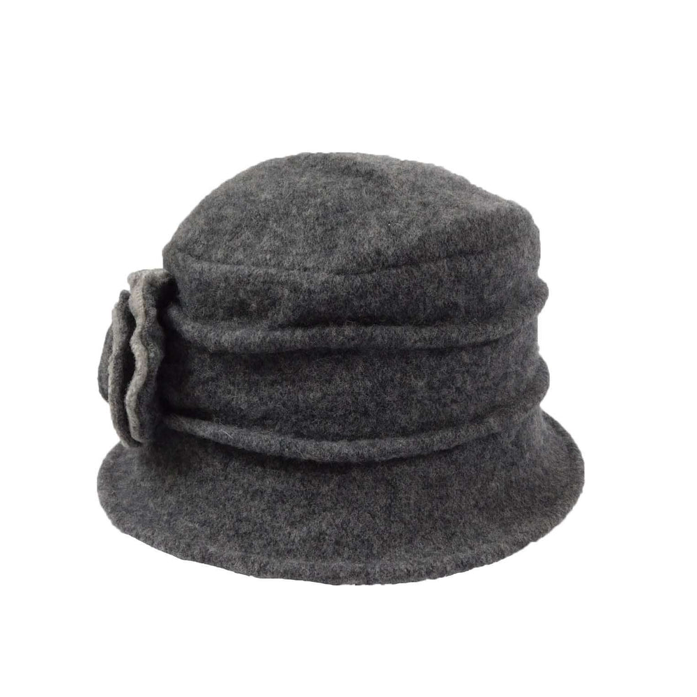 Boiled Wool Pleated Hat — SetarTrading Hats