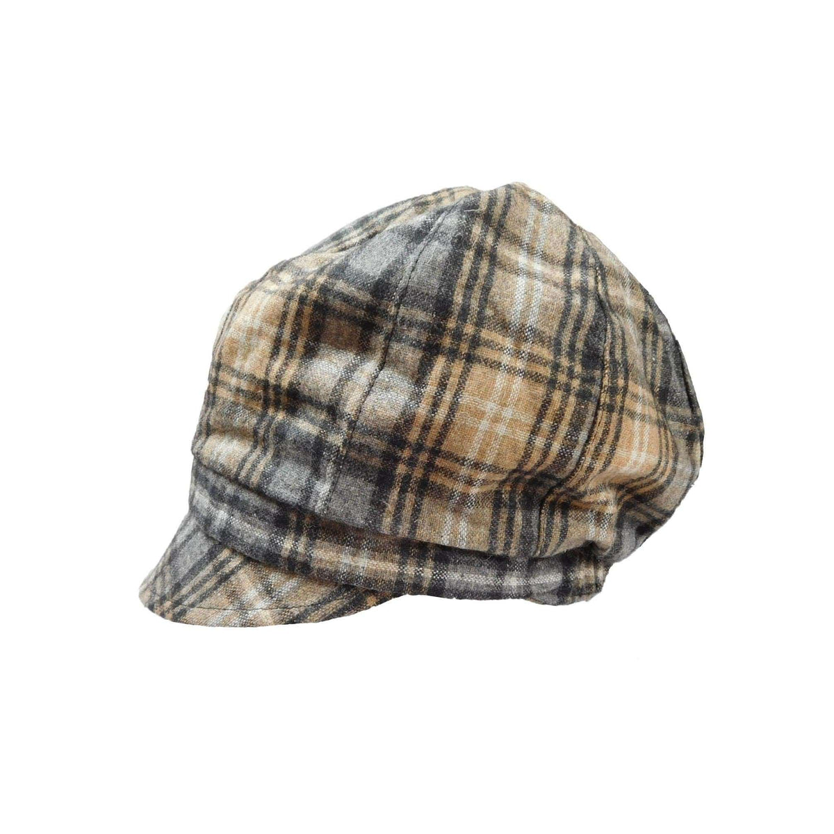 Plaid Newsboy Cap — SetarTrading Hats
