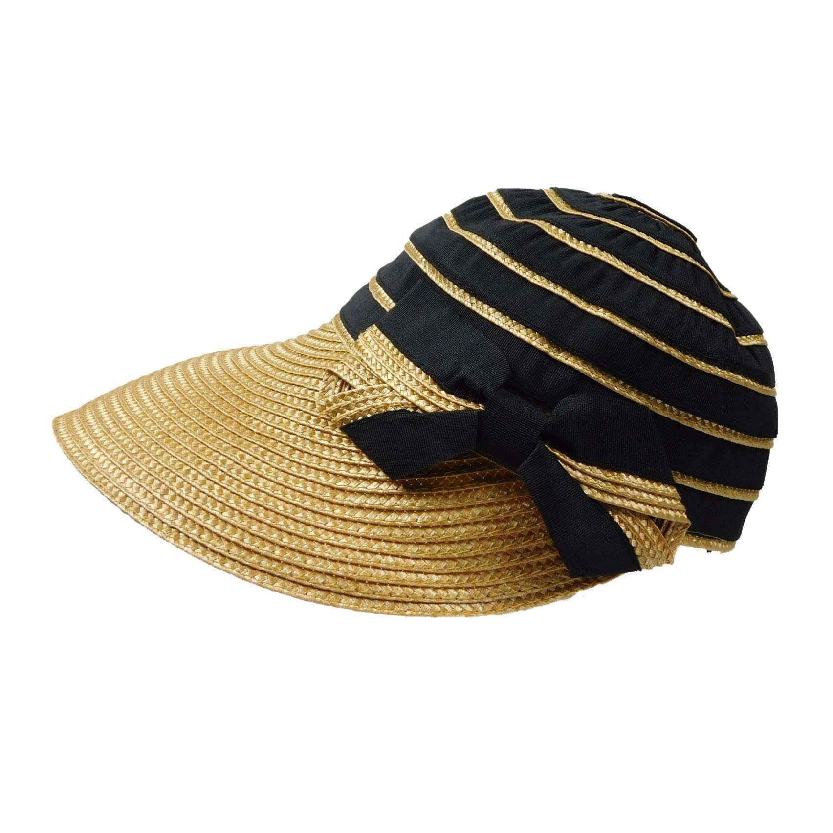 Large Straw Bill Causal Cap for Women - Comfortable UV Protective Hat ...