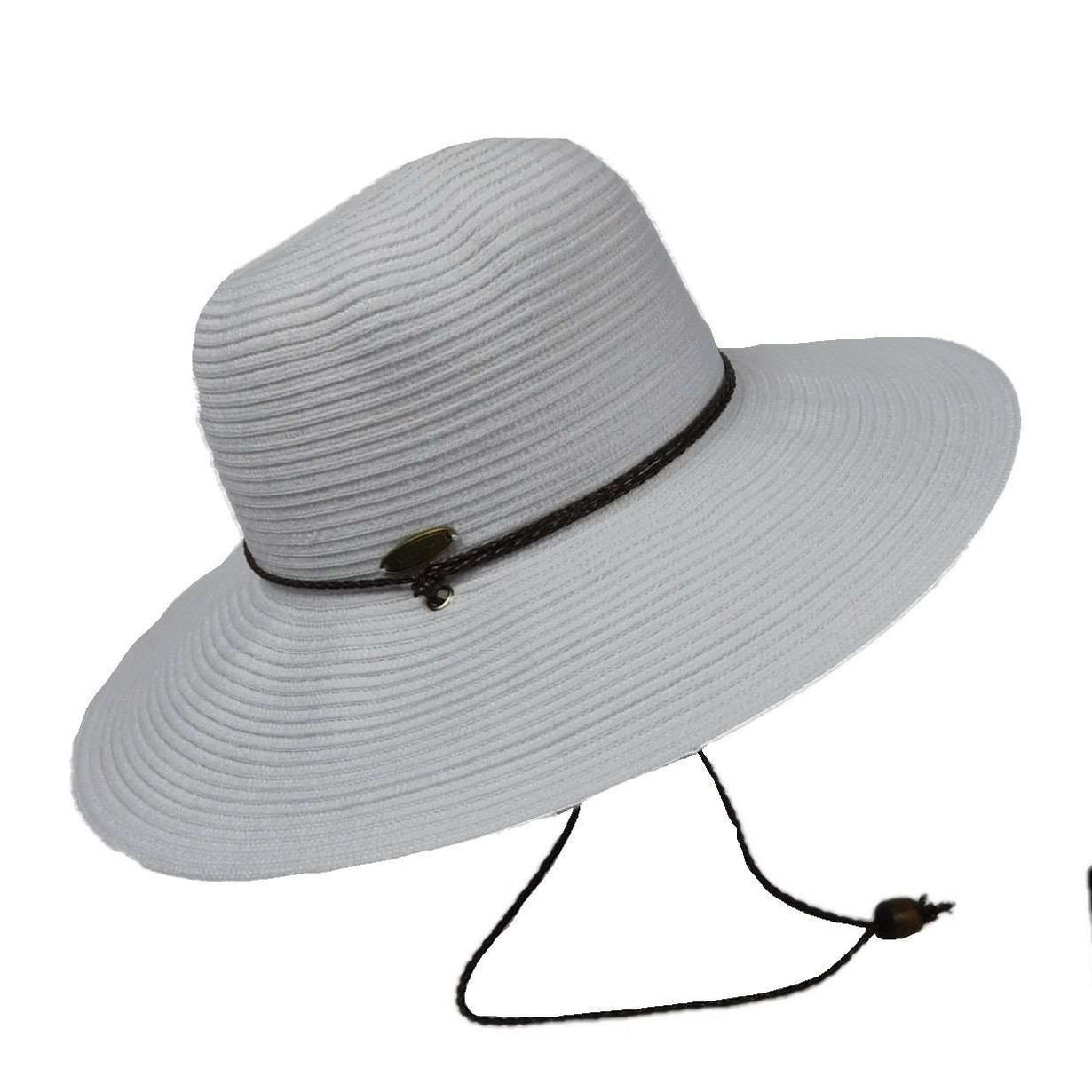 Saltwater Taffy Polybraid Wide Brim Beach Hat - DPC Sun Hats ...