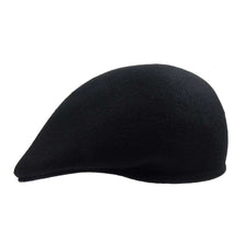 Black Wool Felt Ascot Cap for Men - Karen Keith Hats — SetarTrading Hats