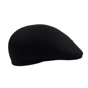 Black Wool Felt Ascot Cap for Men - Karen Keith Hats — SetarTrading Hats