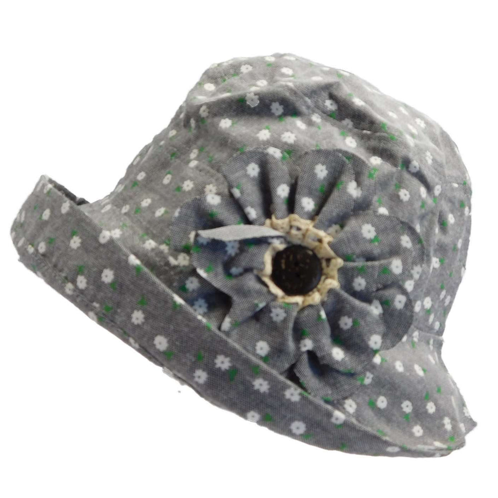 Floral Design Cloche Hat — SetarTrading Hats