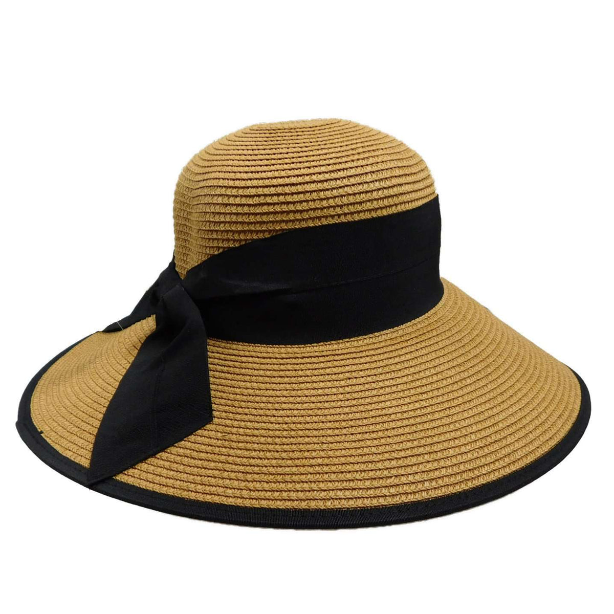 Large Sun Hat with Double Ribbon Band — SetarTrading Hats