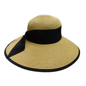 Large Sun Hat with Double Ribbon Band — SetarTrading Hats
