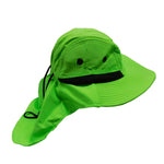 Large Bill Flap Cap for Fishing or Hiking - Neck Cape for Extra Sun ...