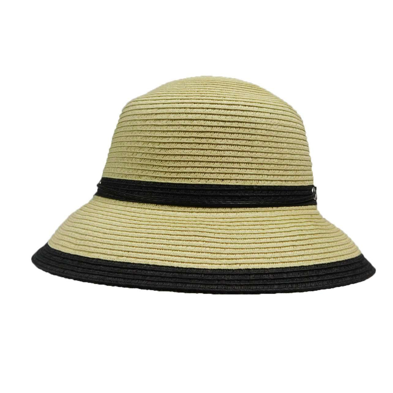 Two Tone Summer Cloche - Karen Keith — SetarTrading Hats