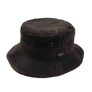 Weathered Cotton Bucket Hat - Legendary Stetson Hats for Men ...