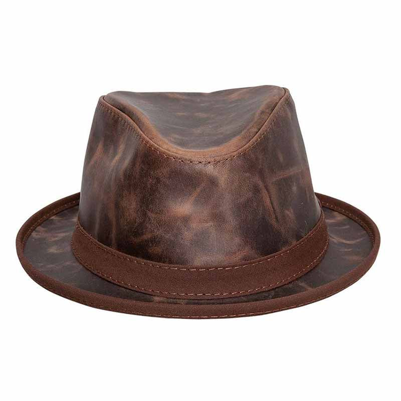 Soho Leather Fedora Hat - Ashbury Hats — SetarTrading Hats