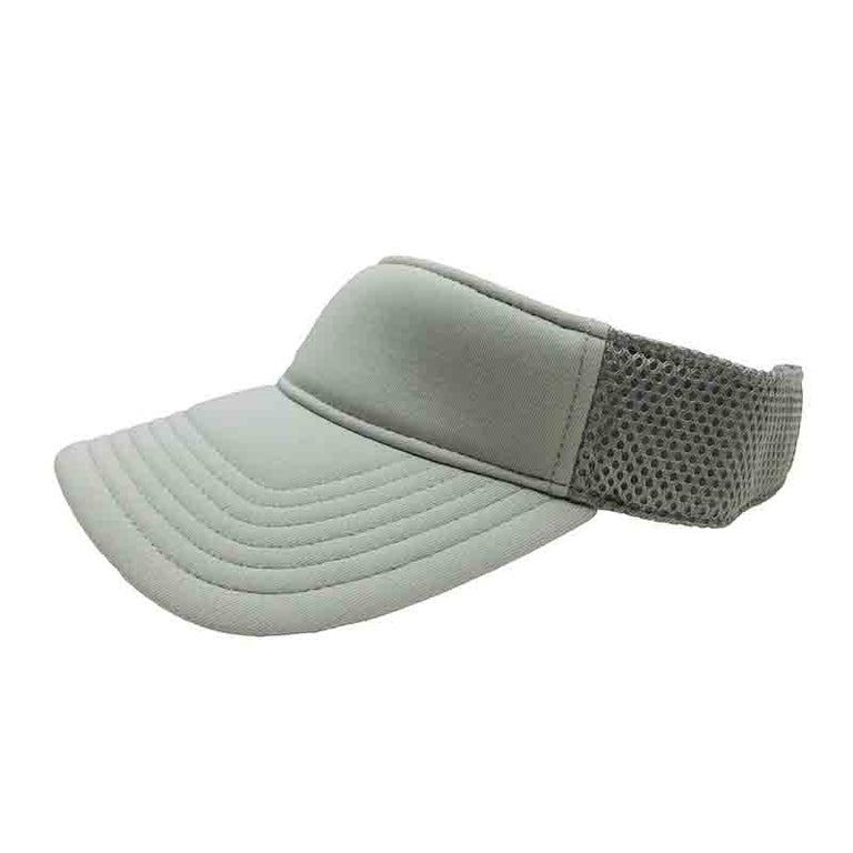 The Original Flair Hair Visor®-Aged to Perfection Fake Hair Sun Visor ...