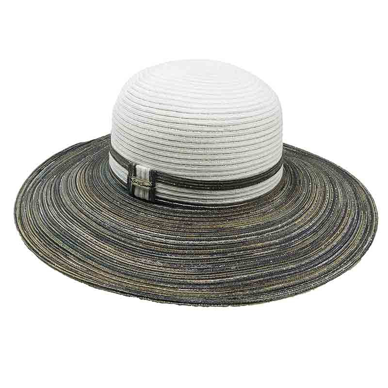 Metallic Polybraid Beach Hat - Sun 'N' Sand Hats — SetarTrading Hats