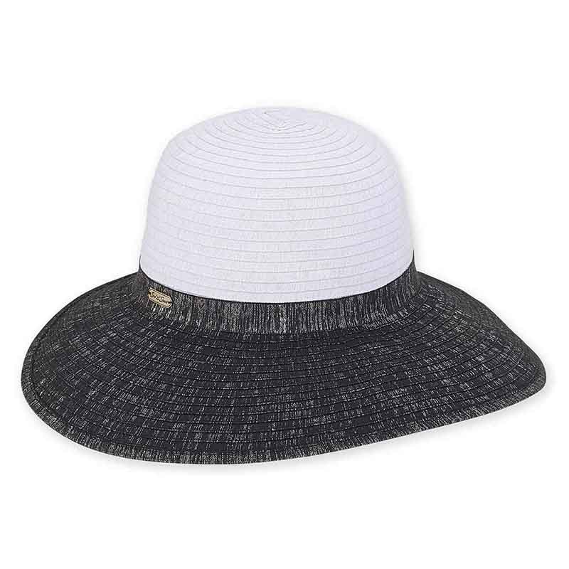 Metallic Shimmer Ribbon Backless Facesaver Hat - Sun 'N' Sand Hats ...