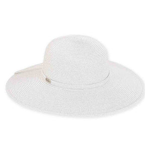 Metallic Shimmer Wide Brim Sun Hat - Sun 'N' Sand Hats — SetarTrading Hats
