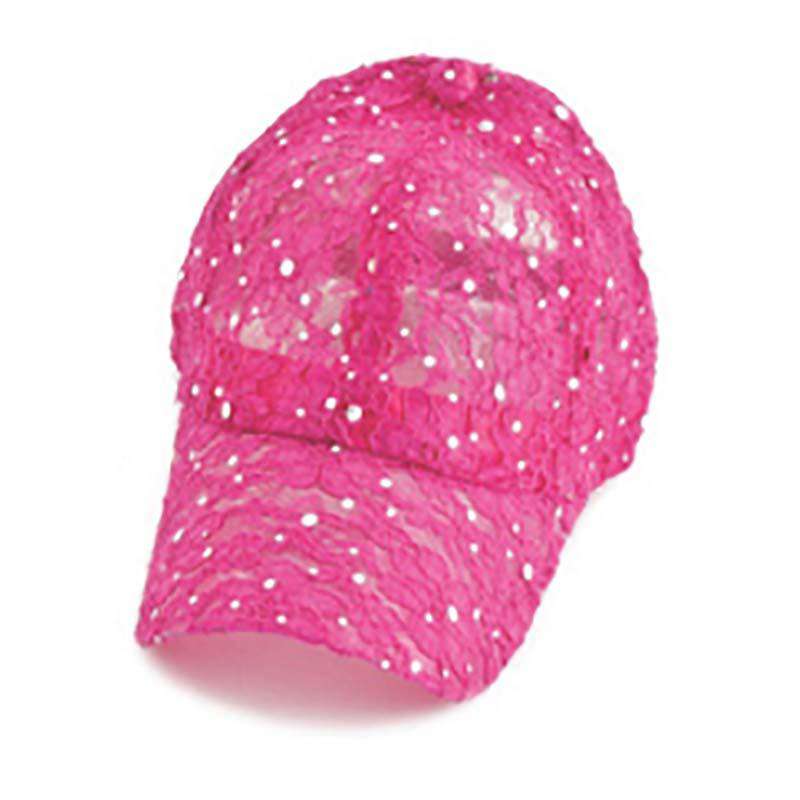 Glitter Lace Baseball Cap — SetarTrading Hats